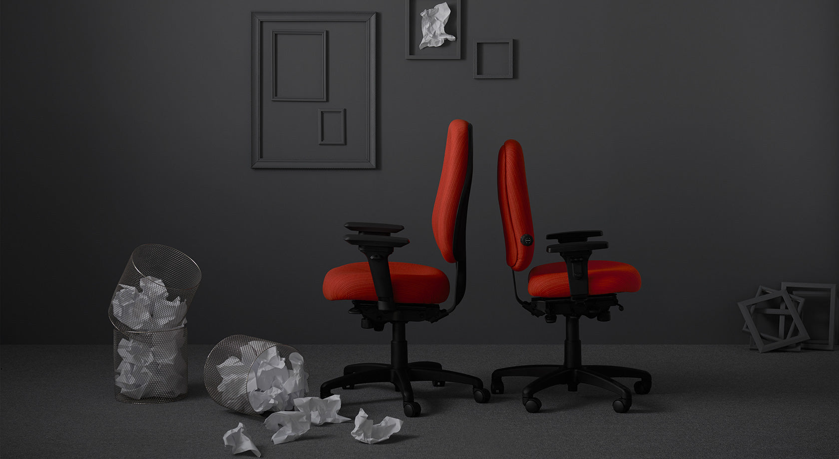 High-Back Chairs vs. Mid-Back Chairs: What's the Difference?