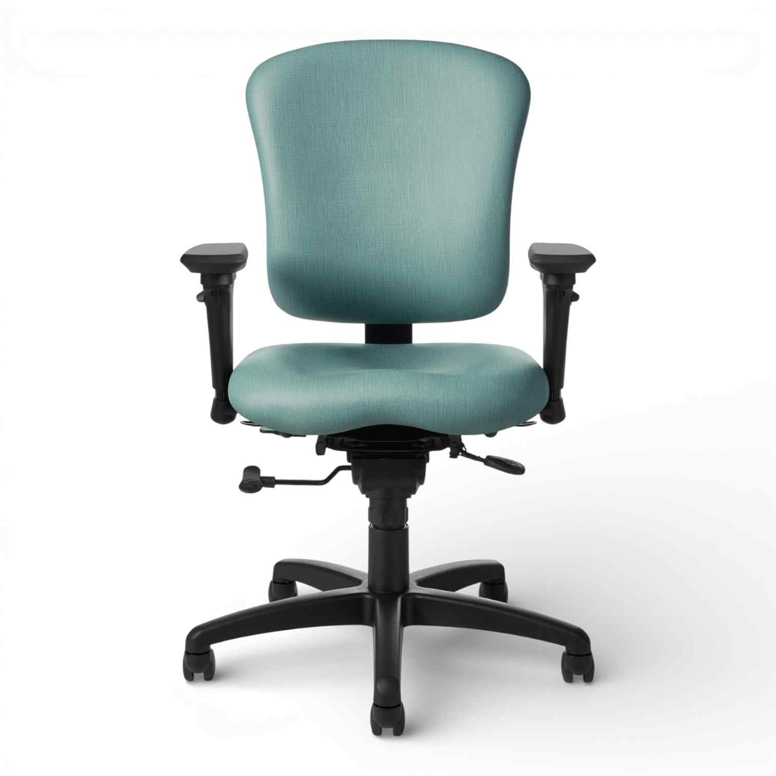 PAC66 (PA66) Office Master Patriot Value Mid Back Task Ergonomic Office ...