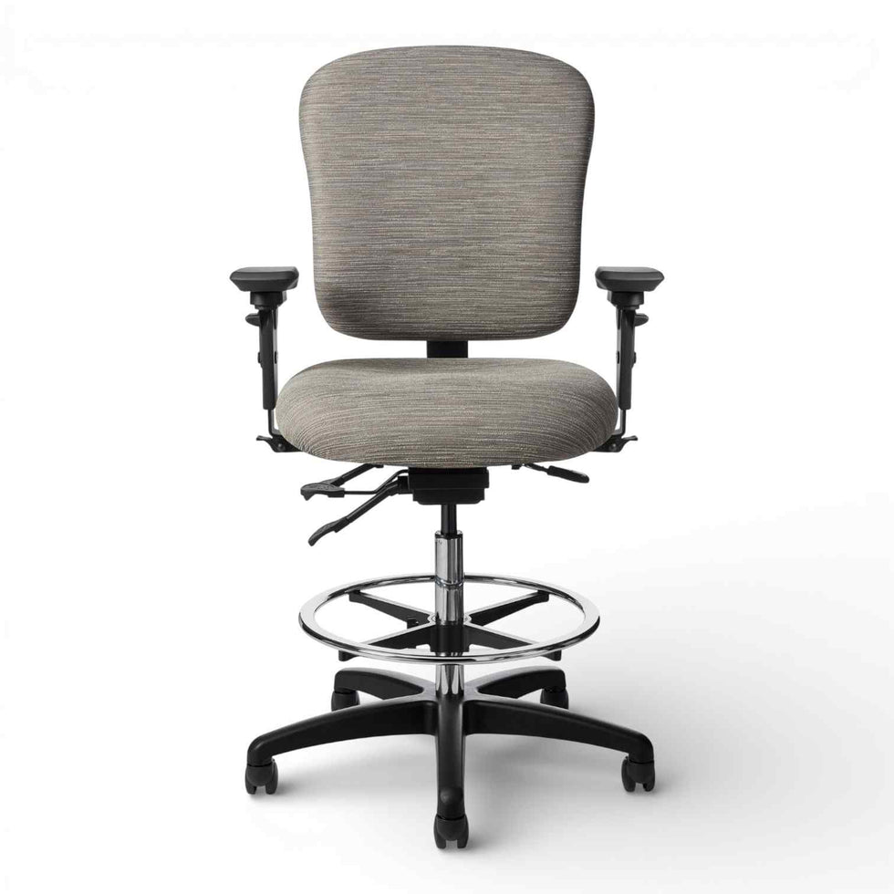 PT55IU (IU55) Office Master 24-Seven Intensive Use Ergonomic Stool ...